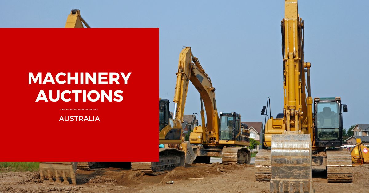 Upcoming Machinery Auctions in Australia from 17/05/26 | Auction Finder
